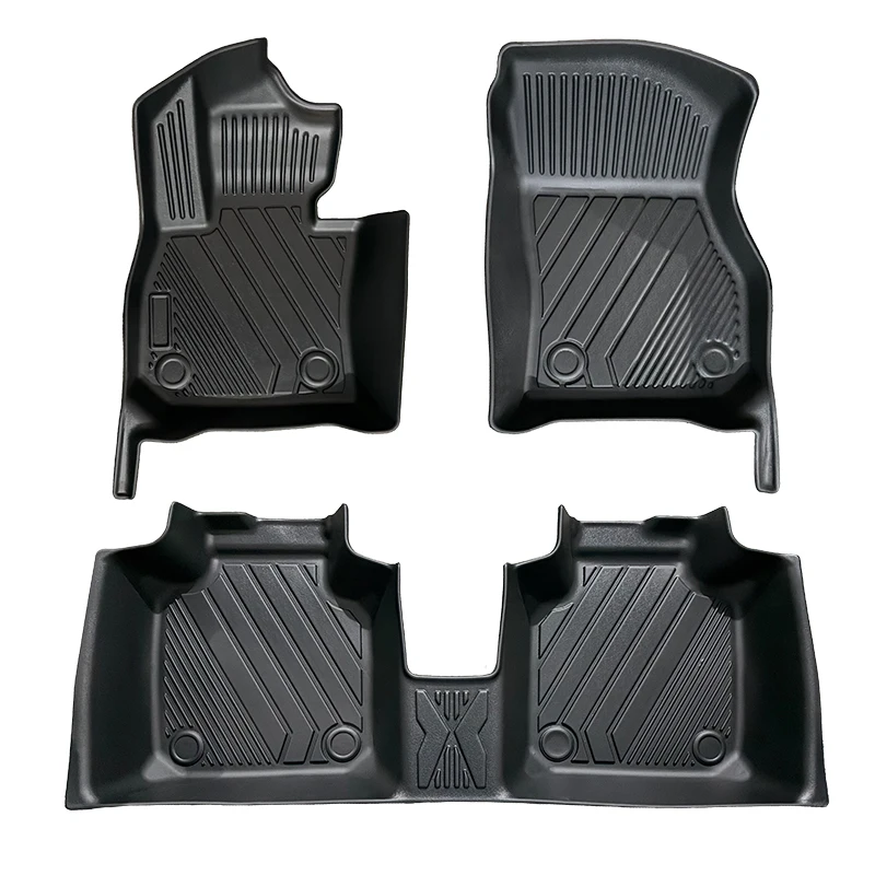 All Weather Full Set 5d 3d Tpe Car Mats Carpet Floor Mats Easy To Clean ...