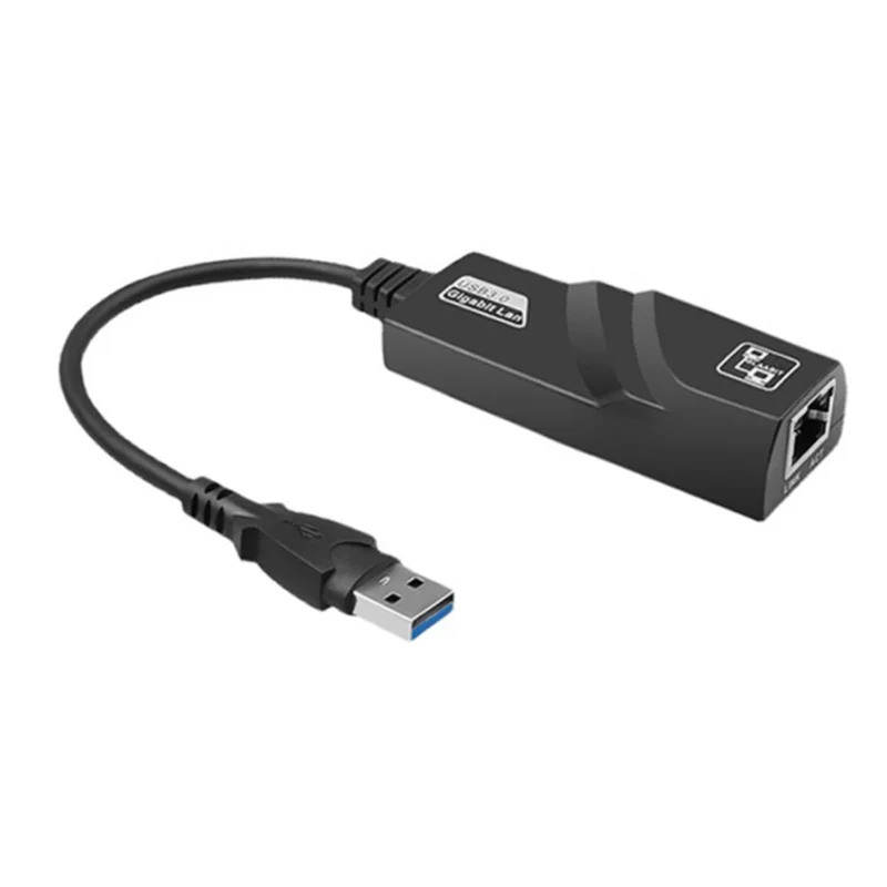 USB3.0 to Ethernet RJ45 Gigabit 1000M LAN Card Adapter