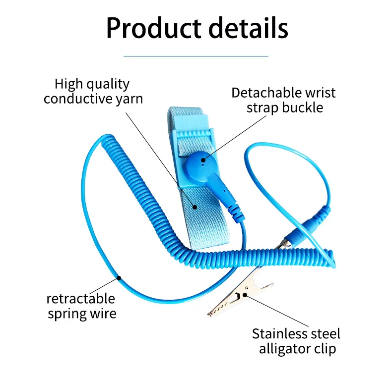 High-quality ESD Wristbands - Reliable Antistatic Protection