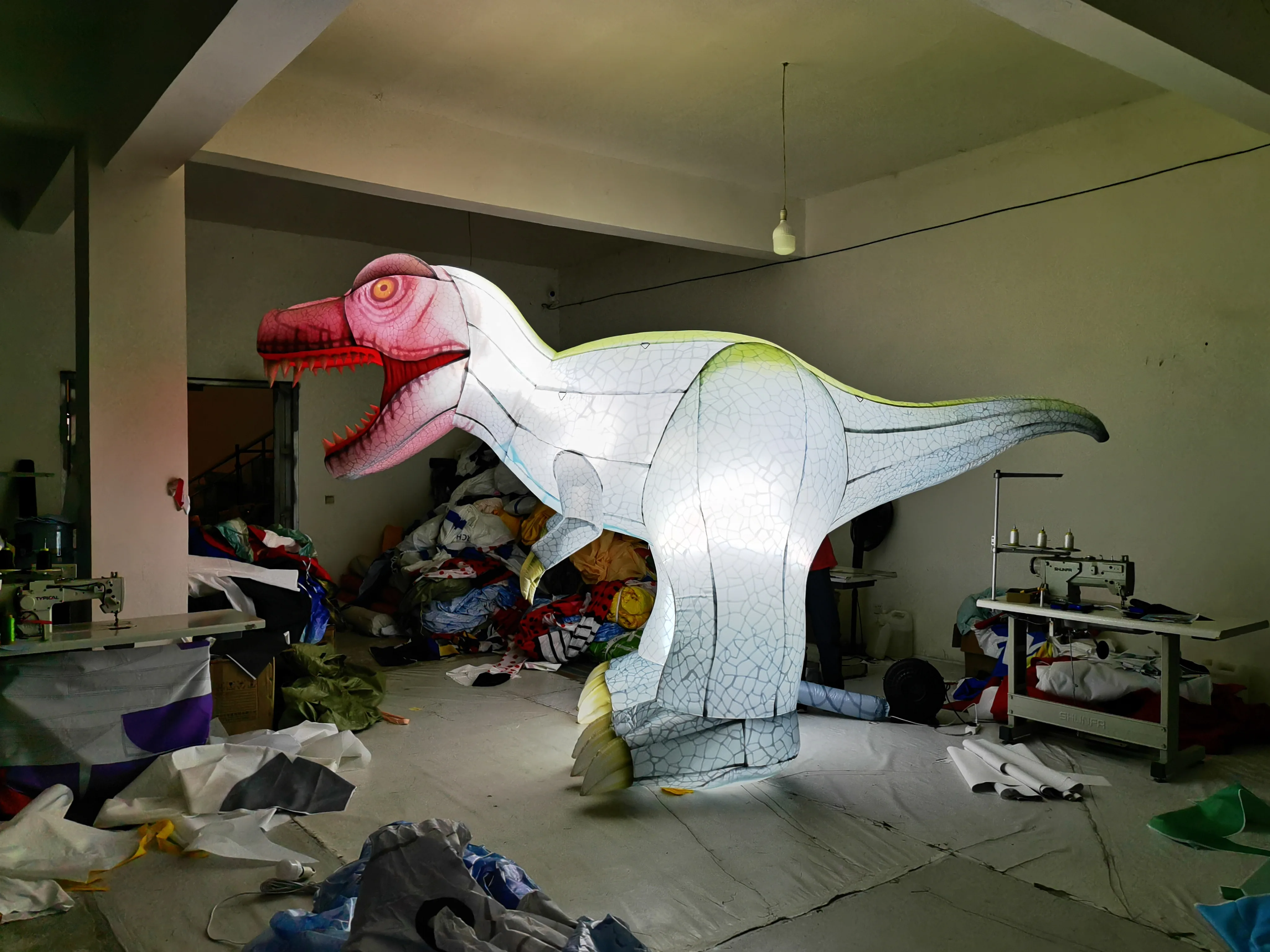 Customized Inflatable Triceratops Tyrannosaurus Rex Inflatable Luminous Dinosaur - Buy ...