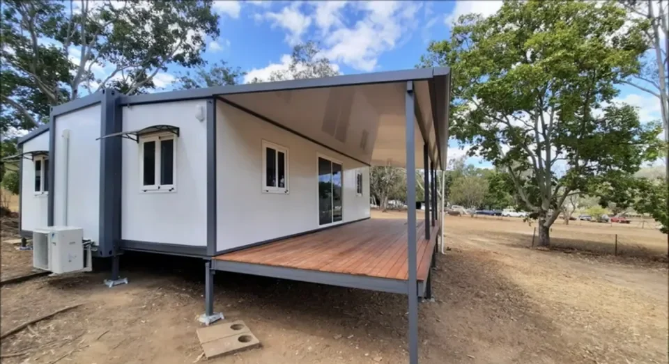 20ft Granny Flat Modular Prefab Expandable Manufactured Homes Trailer ...