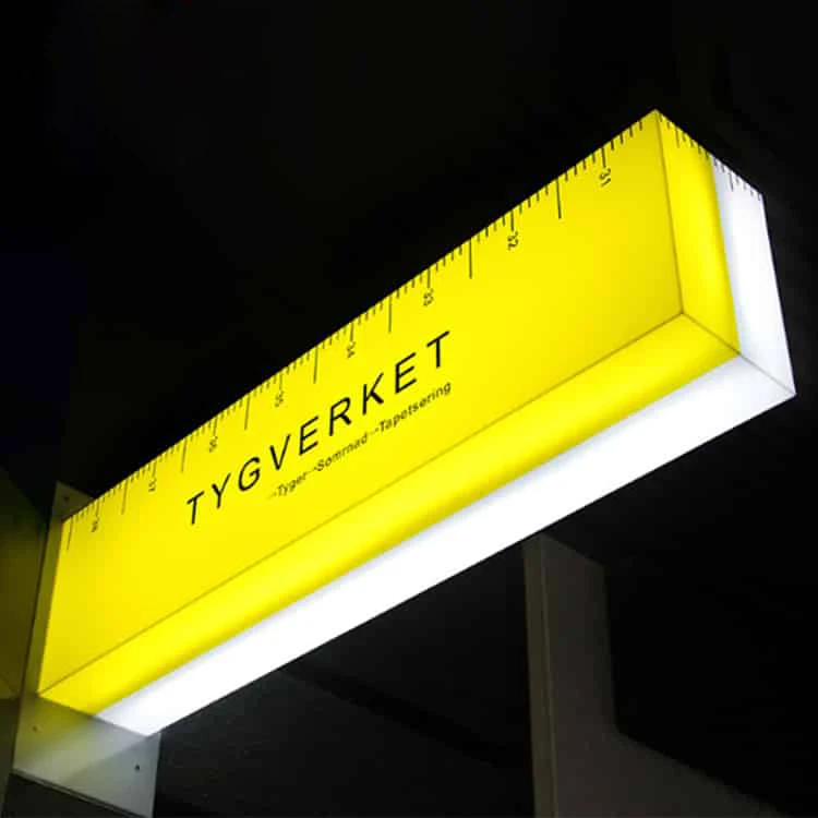 Customizable Outdoor LED Lightbox - Brighten Your Display