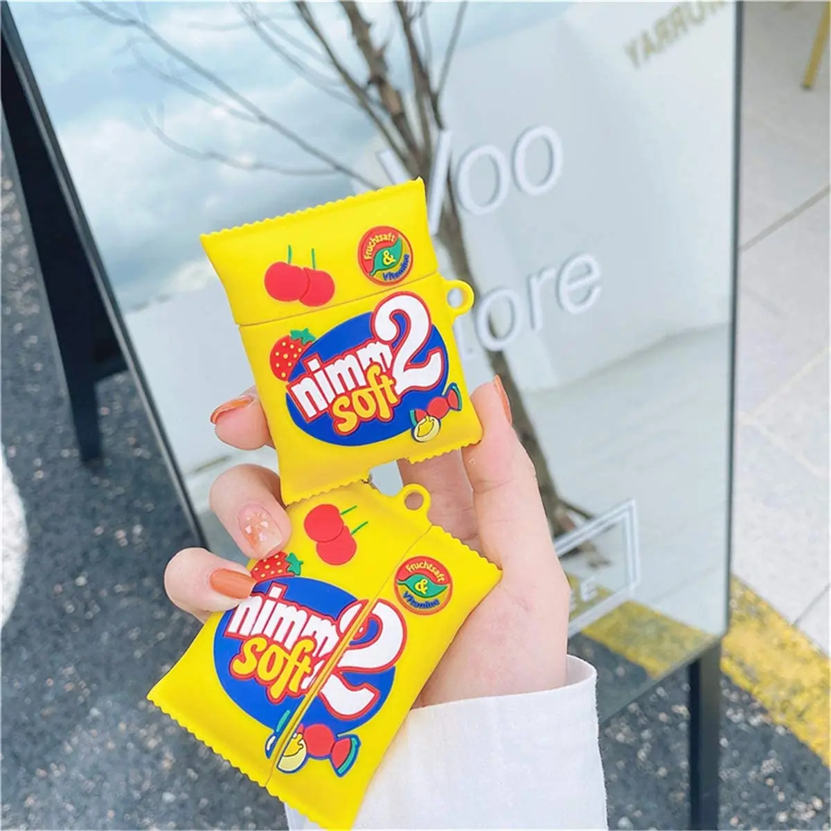 For Airpods Case 3d Chocolates Ice Cream Funny Food Design Earphone ...