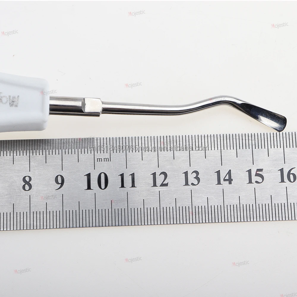 Extraction Tool Plastic Handle Curved Dental Root Elevators For Dental ...