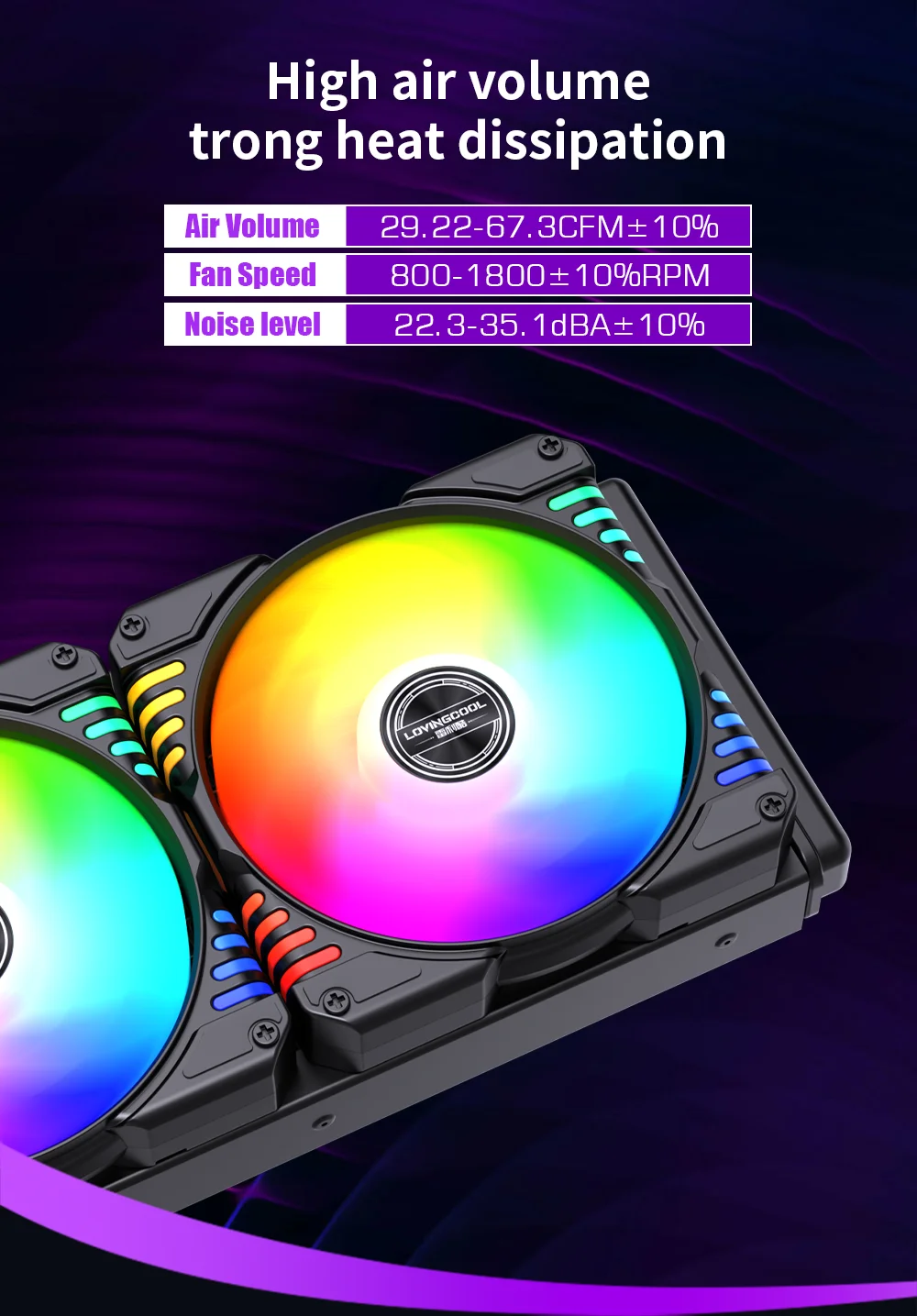 LOVINGCOOL Liquid CPU Cooler - Efficient Cooling Solutions