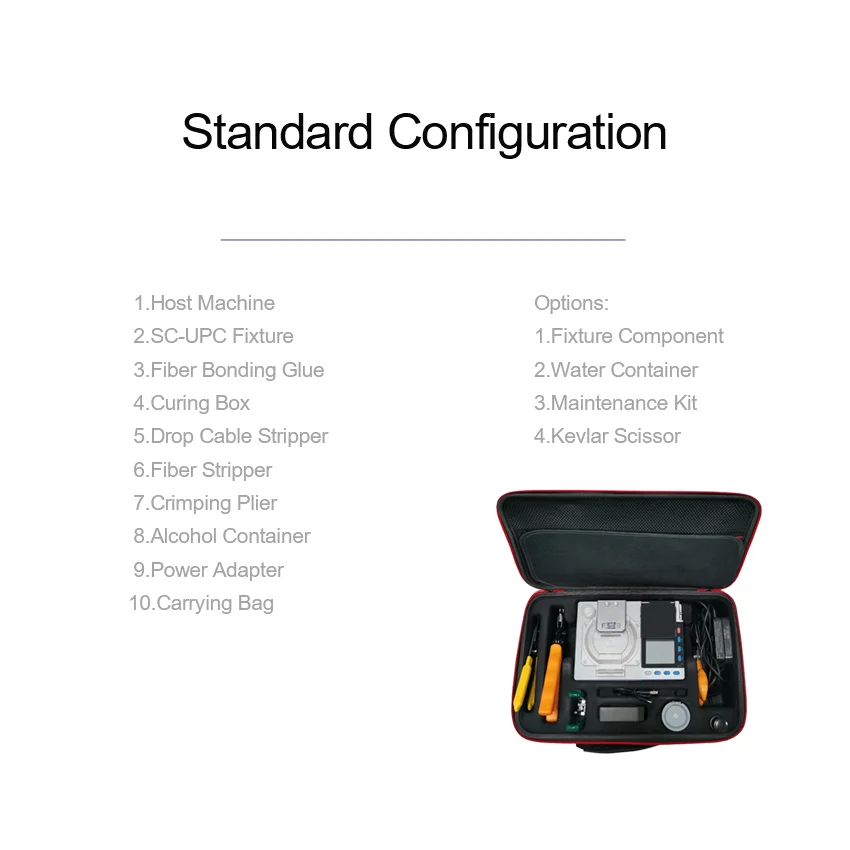 Gocom Easy M Optical Fiber Connector Onsite Making Substitution Splicer ...