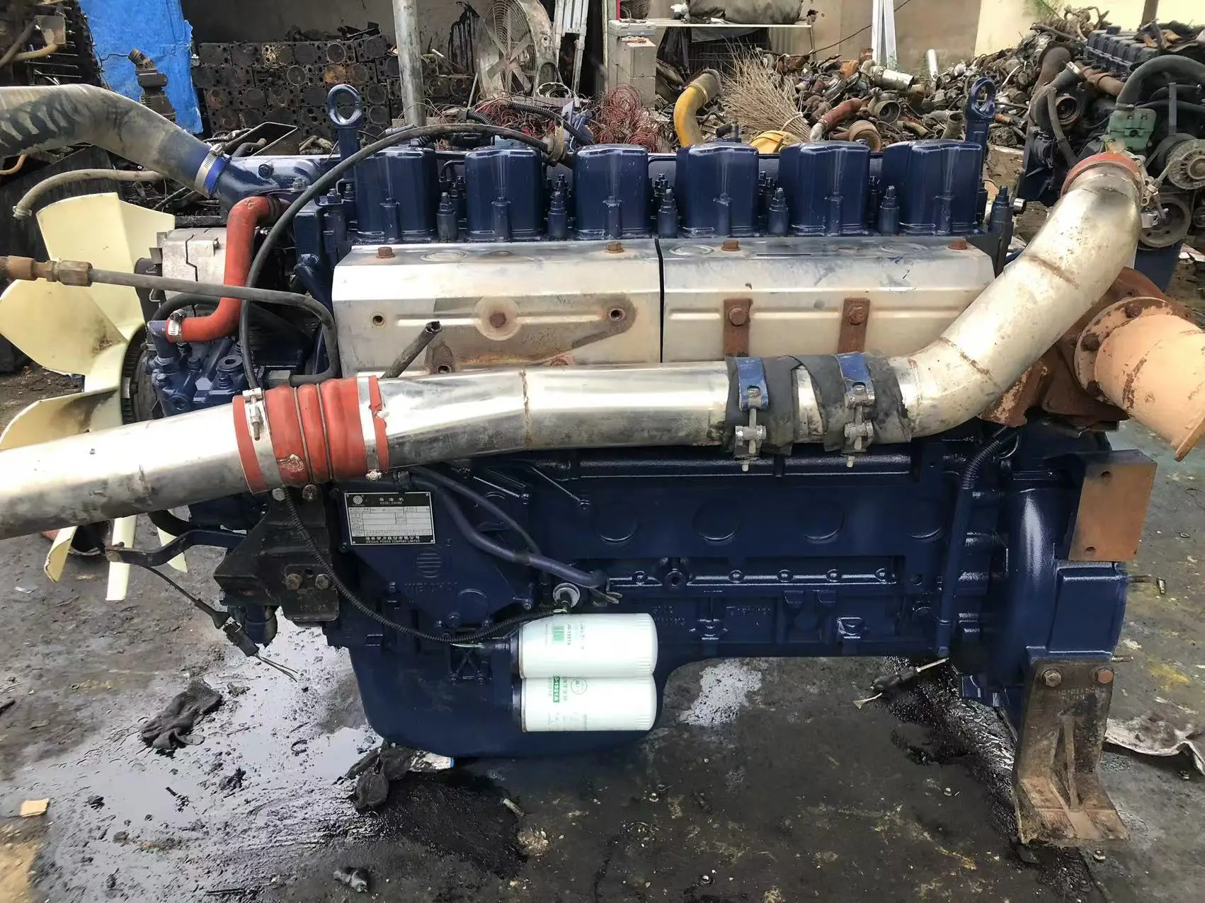 Second Hand Engine Assembly WP12.380 - Heavy Duty Machinery