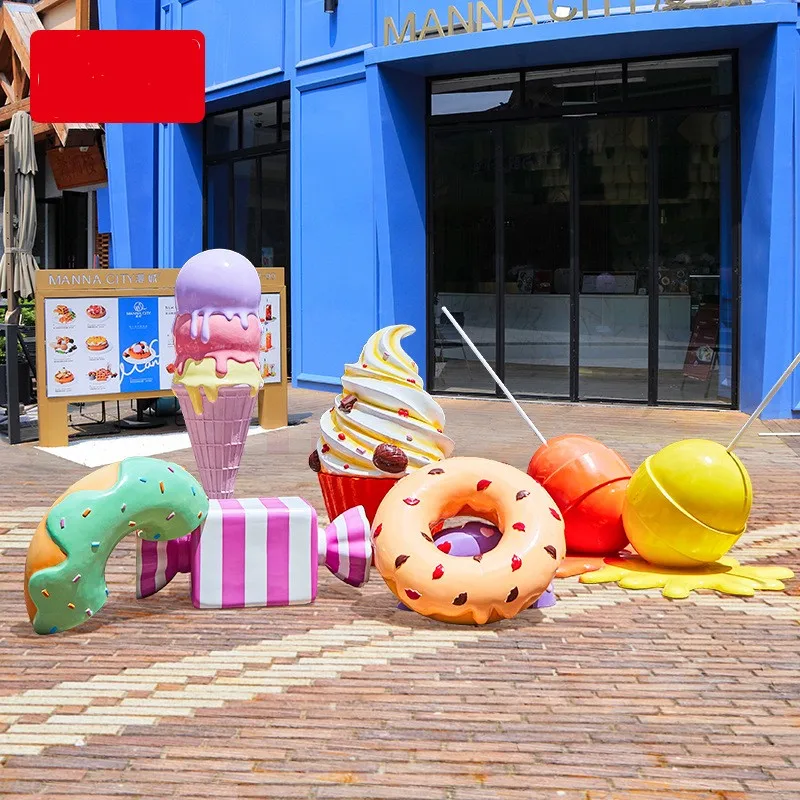 Tall Huge Customized Giant Soft Ice Cream Sculptures - Buy Customized ...