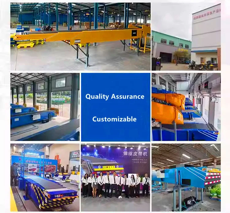 Mobile Transfer Container Retractable Belt Conveyors