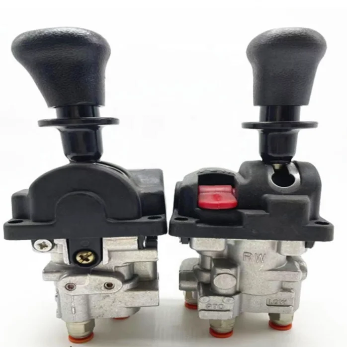 High quality aluminum handle Manual control valve for dump truck front ...