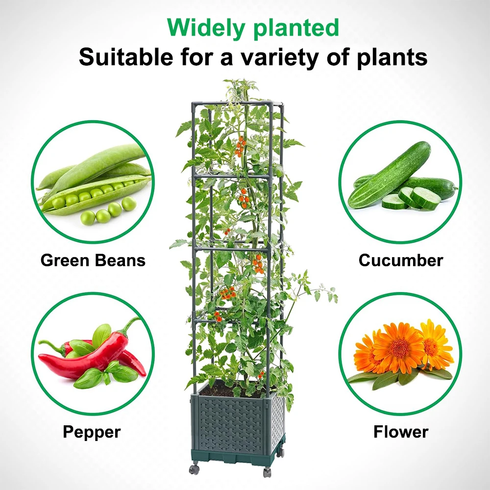 Hot Sell Square Iron Wire Plant Growth Frame - Tomato Cage