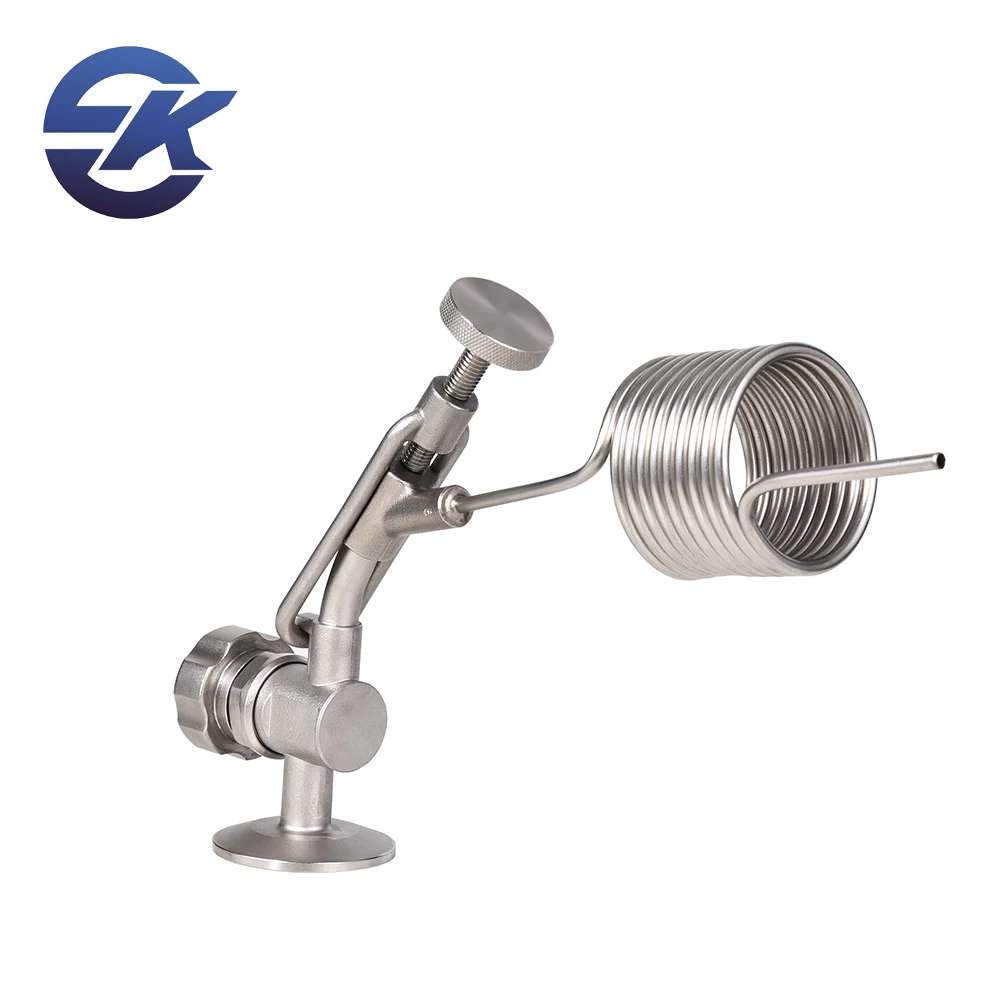 Aseptic Stainless Steel Sanitary Tri Clamp Beer Brewing Sampling Valve ...