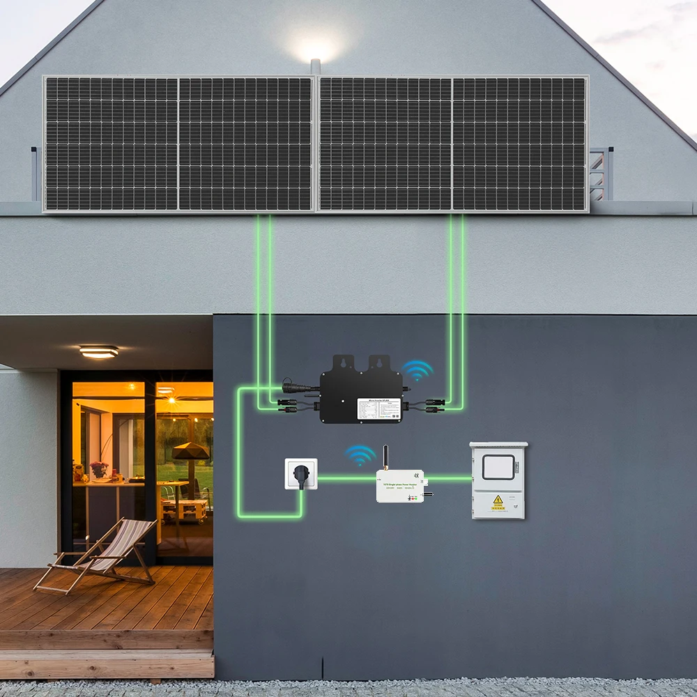 VDE Germany Warehouse 800W Solar Micro Inverter On-Grid TUYA Mini ...