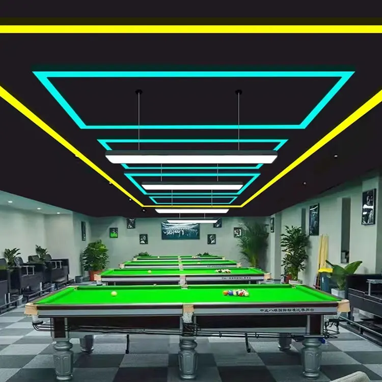 Modern Linear Light - Pool Table LED Pendant for Billiards