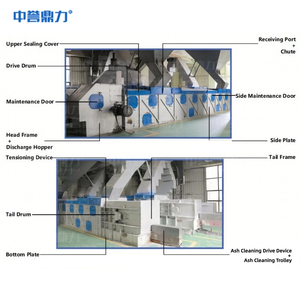 High Capacity Modular Box-Type Belt Conveyor for Mine Aggregate ...