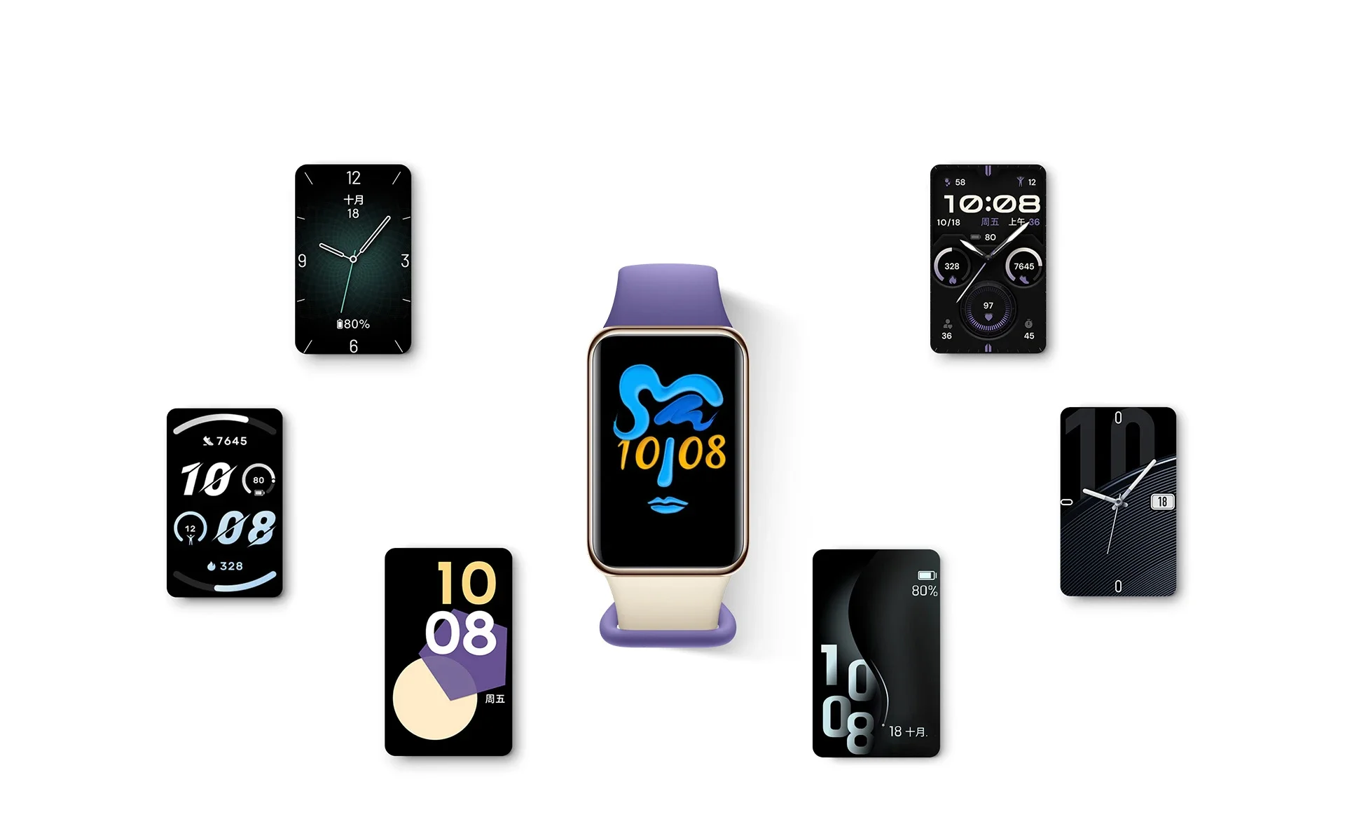 2024 Original Honor Band 9 Smart Band,Automatic Spo2 Monitor 1.57 ...