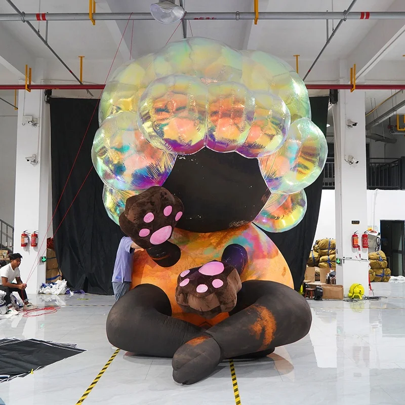 Custom Big Pvc Colourful Cartoon Mascot Inflatables Inflatable With ...