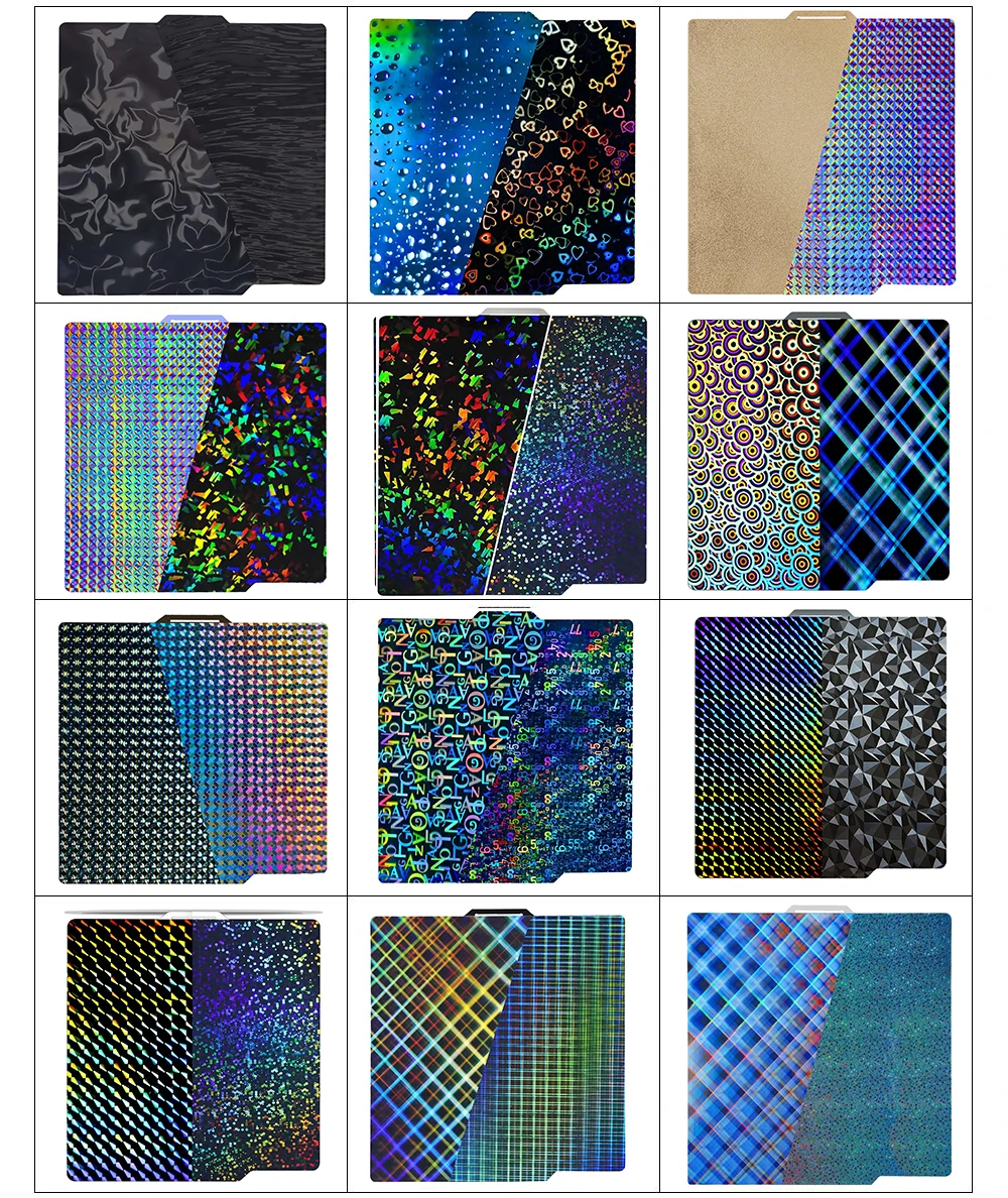 315 X 310mm Upgraded K1 Max Build Plate PEL+PEP Sheet Smooth Removable ...