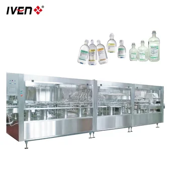 Pharmaceutical Iv Solution Filling Iv Fluid Machine Production Plant ...