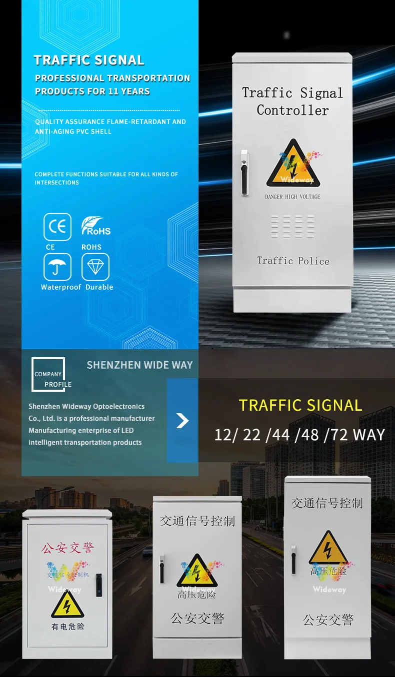 Wideway 48-way Traffic Light Controller Equipment Intelligent ...