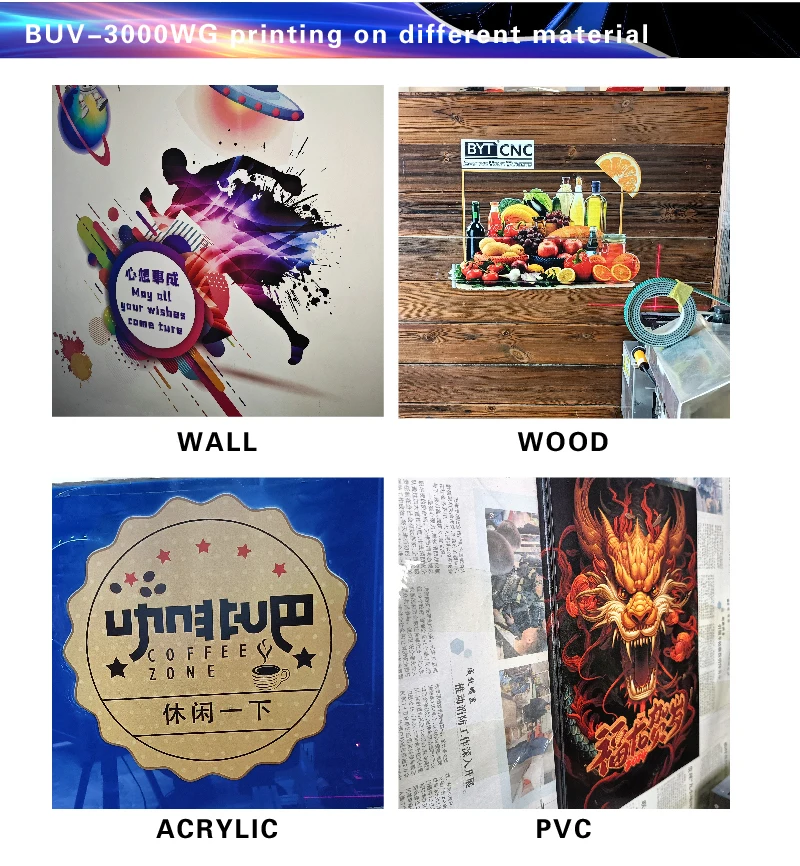 3000mm Height Vertical Wall Printer - UV 3D Inkjet Machine for Direct ...