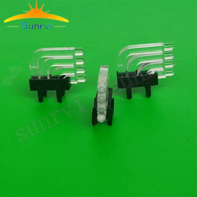 Transparent LED SMD Light Guide Column - 90 Degree Pipe