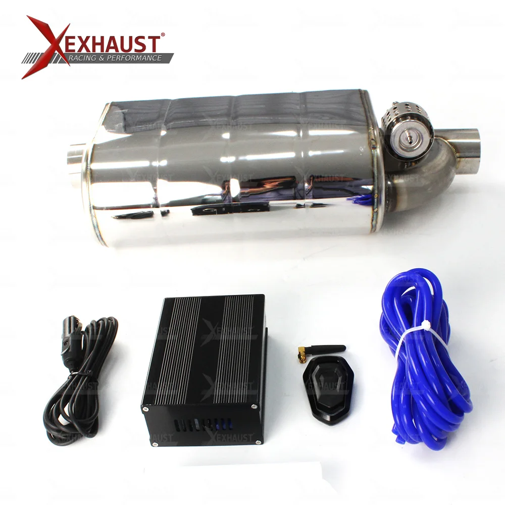 Universal Valve Exhaust Muffler Exhaust Pipes 2.5'' 3" Inch 63mm 76mm ...