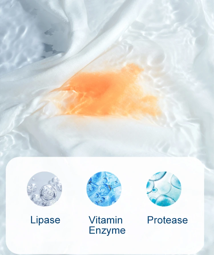 25g Laundry Detergent Pods Wash Clothes Washing Liquid 3 in 1 Cleaning ...
