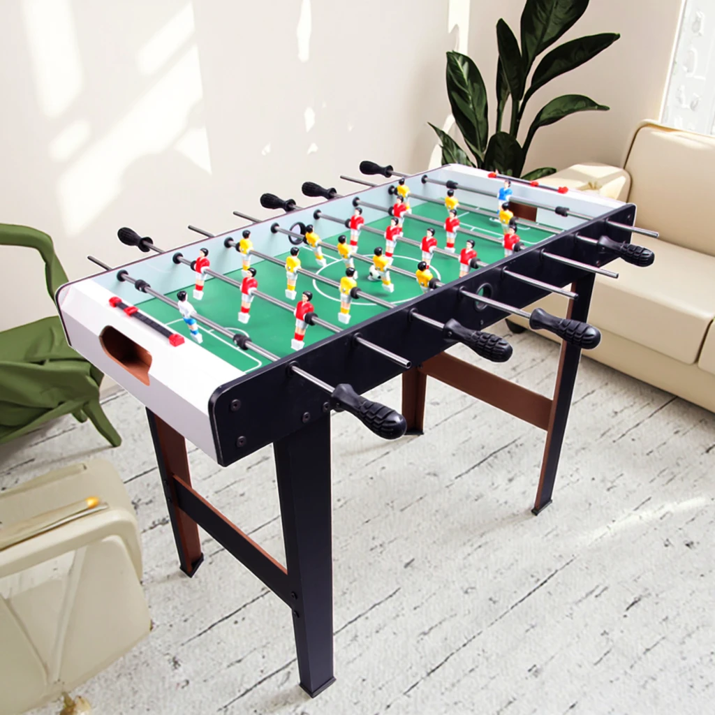 33-inch Tabletop Soccer - Durable MDF Foosball Table