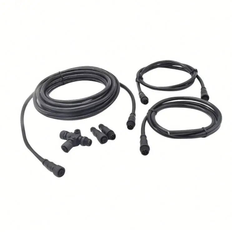 Nmea 2000 Cable Marine System M12 5 Pin Connector Waterproof T Power ...