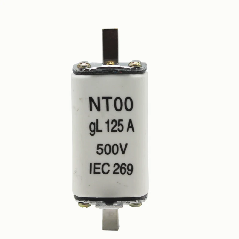 Nt00 Fuse 500v Gl 125a Low Voltage Ceramic Fuse Fuse White - Buy ...