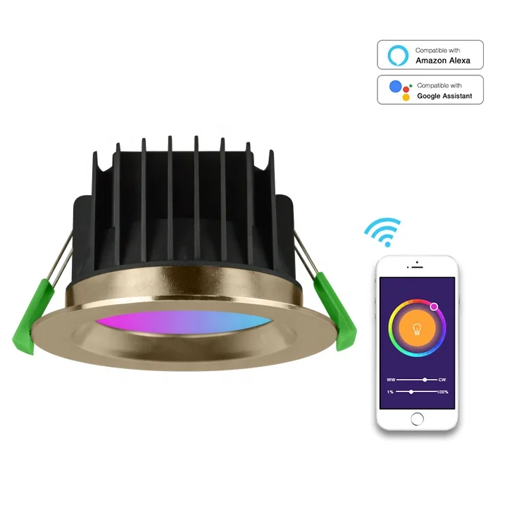 Spotlight Adjustable Dimmable Cct Downlight Flat Facial Ip54 Waterproof ...