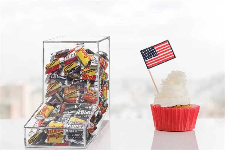 Bespoke Lucite Acrylic Letter Candy Dispenser For Bulk Candy Storage ...