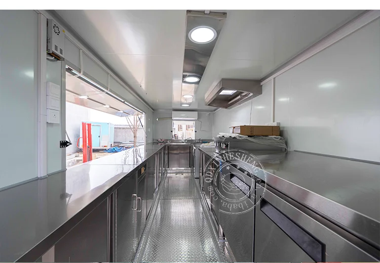 12ft Food Kiosk - Outdoor Concession Trailer with Full Kitchen