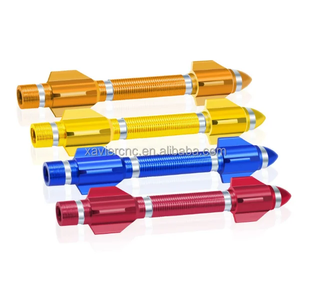 Aluminum 6MM*90MM Motorcycle Refit Brake Rod Long Rocket Head Screw Cap ...