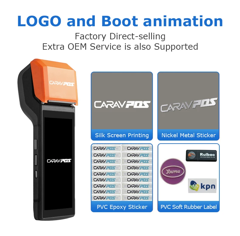 POS Terminal Android 13 8 Core Handheld Smart POS Printer