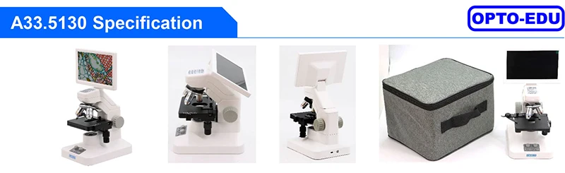 Opto-edu A33.5130 8.0m 7" Lcd Biological Digital Microscope - Buy 7 ...