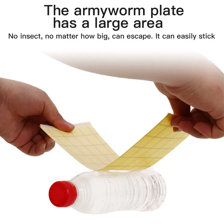 Yellow Solid Fly Trap Lamp Stick Board Trap For Ants Termites Moths For ...