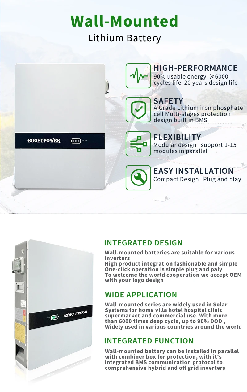 Lifepo4 Battery 6000 Cycles Lithium Battery 5kwh Solar Energy Storage ...