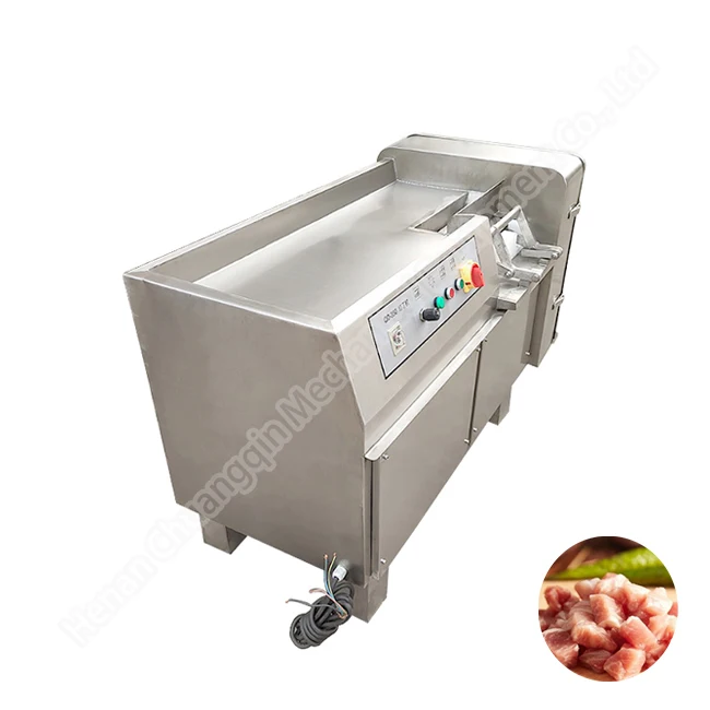 Dice cutting machine cubes Restaurant dicing equipment frozen meat ...
