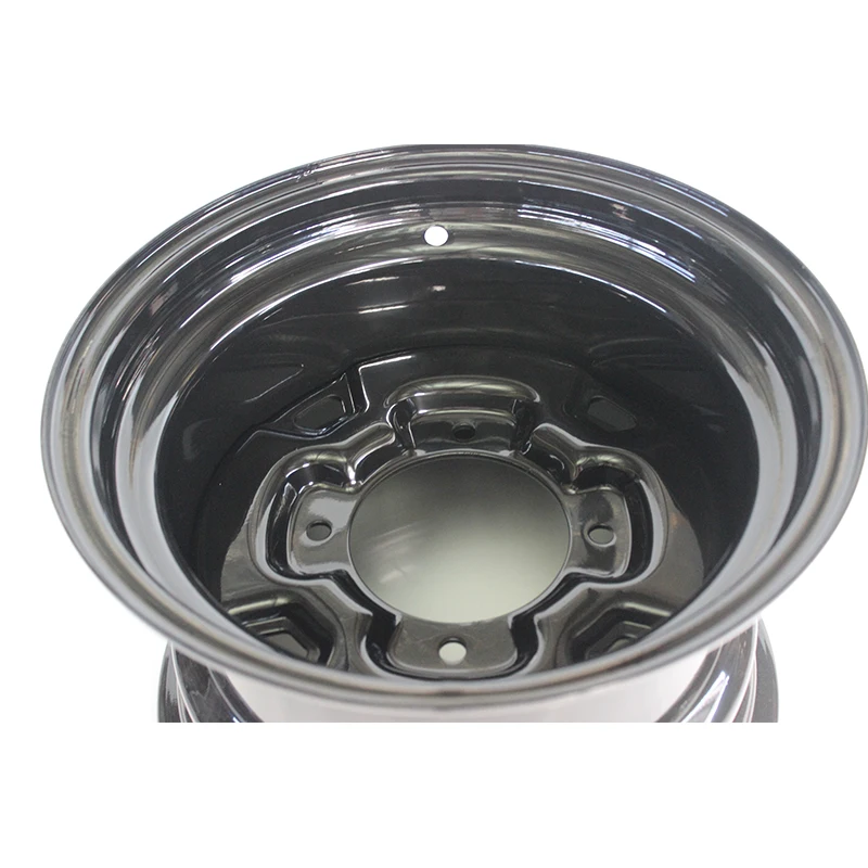 12 Inch High Quality Cart Car Wheel 12x6 12x8 4 Hole Hub Wheel Rim For ...