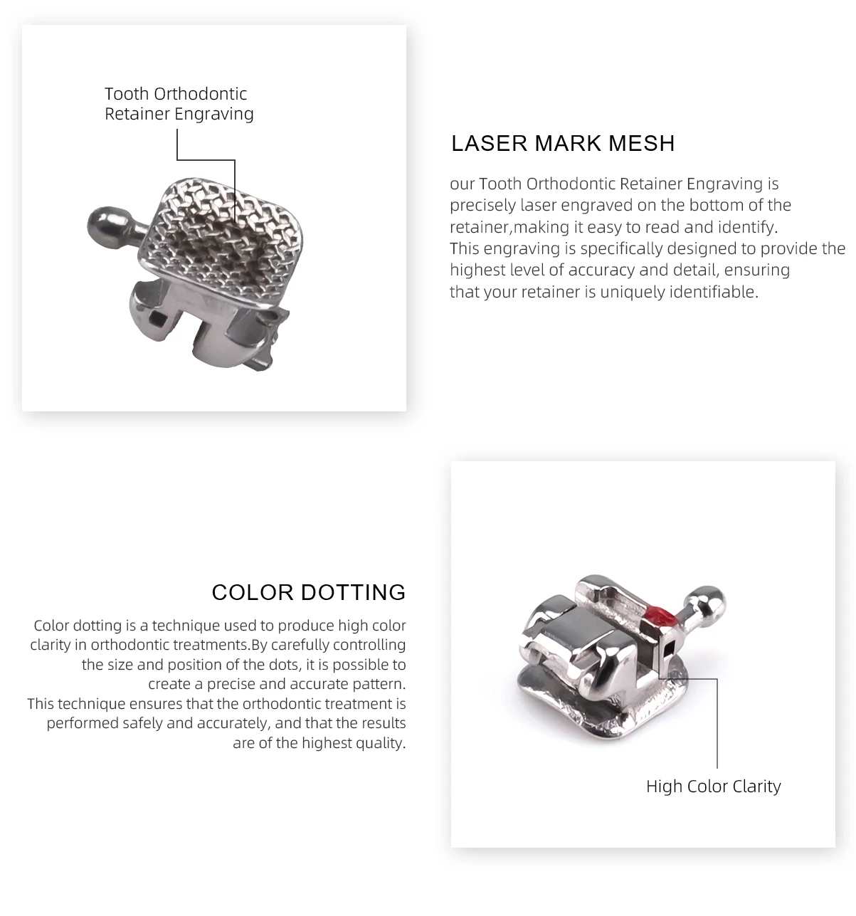 Denrotary Orthodontic Braces - Self-Ligating & Stylish