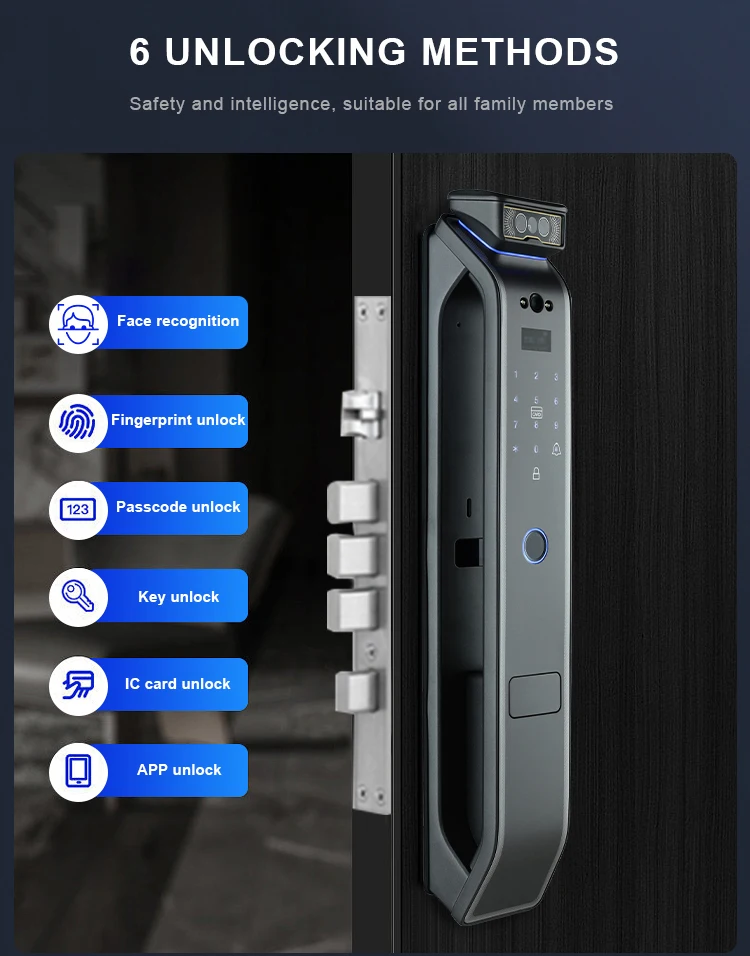 Elock ES268D Smart Lock - Secure Your Home with Tuya Wifi App