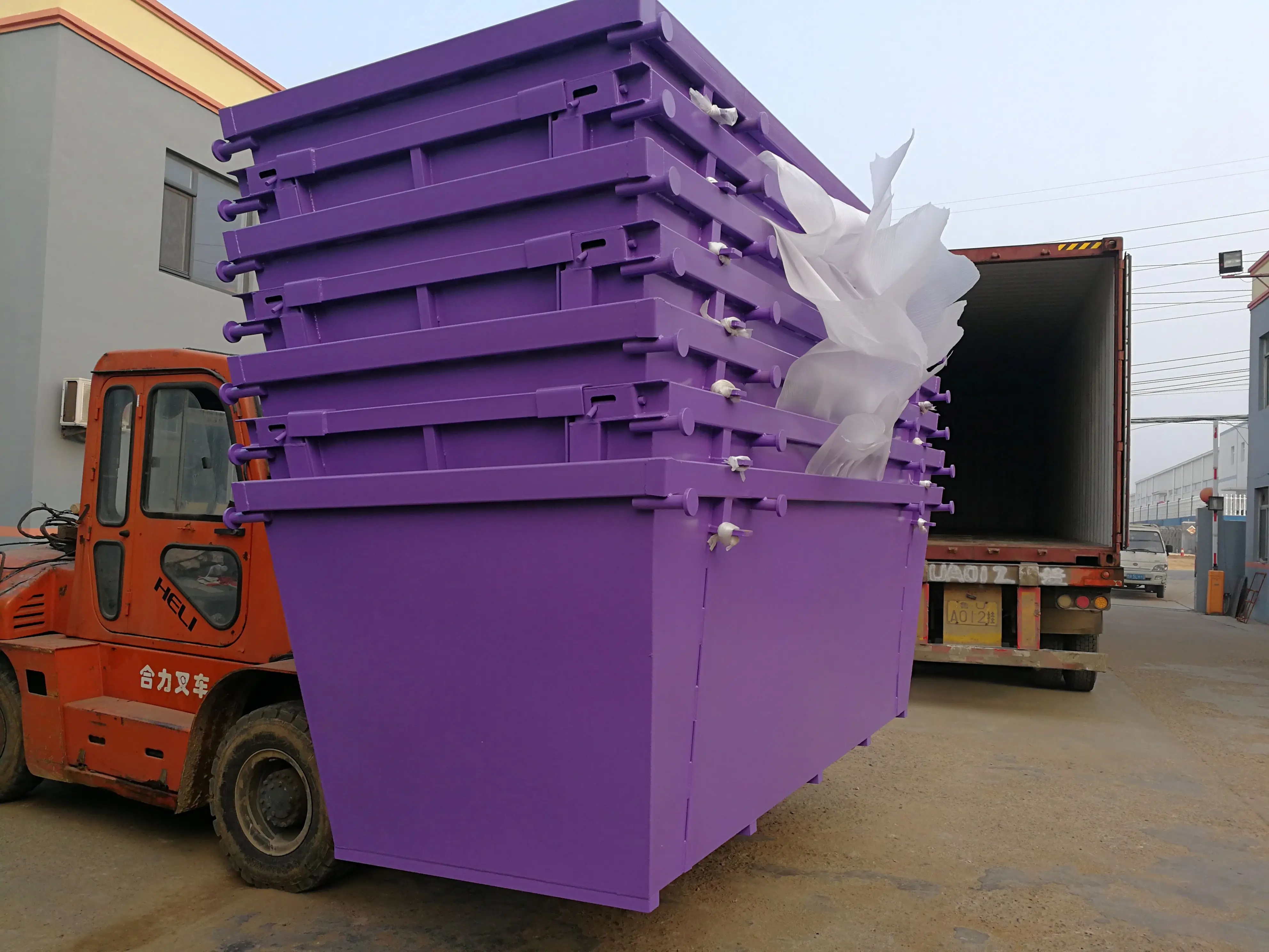 3m3 Waste Management Skip Bin With Barn Door| Alibaba.com