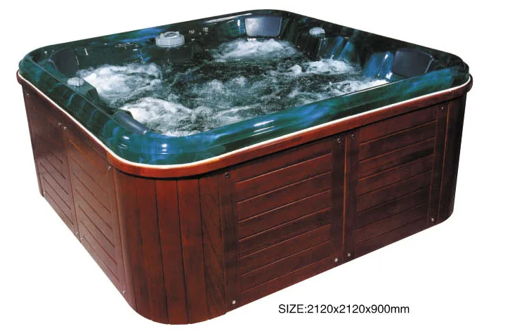 Outdoor Acrylic Luxury Water Jet Bed Spa Massage Seat Portable Water ...