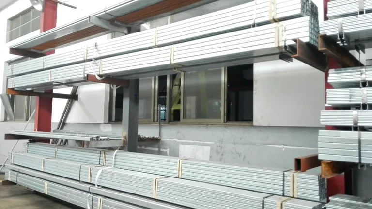 Perforated Galvanised C Channel Roof Truss Carbon Custom Metal Steel ...