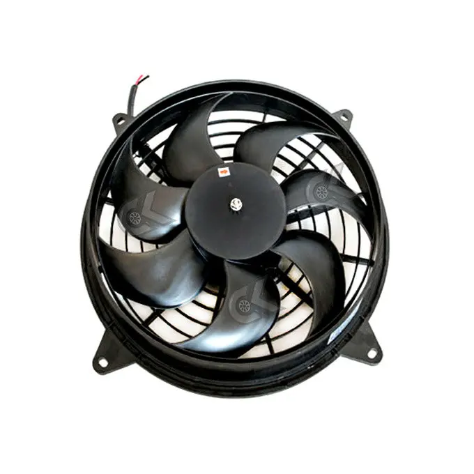 14-Inch Universal Electric Bus Condenser Fan 80W/90W Radiator Fans 12V ...