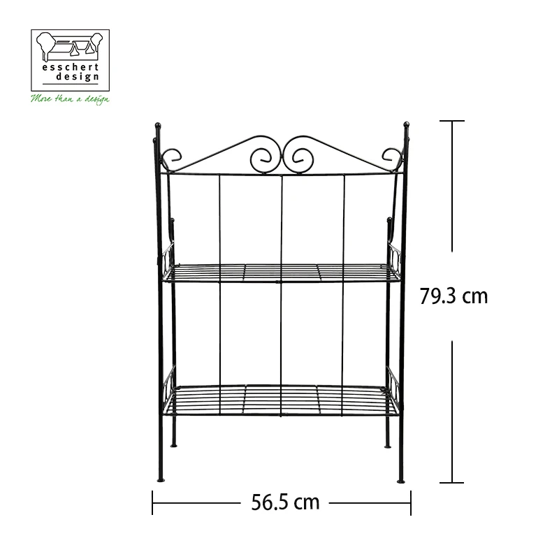 Bph150 Esschert Design Decorative Etagere Folding Metal Flower Stand ...