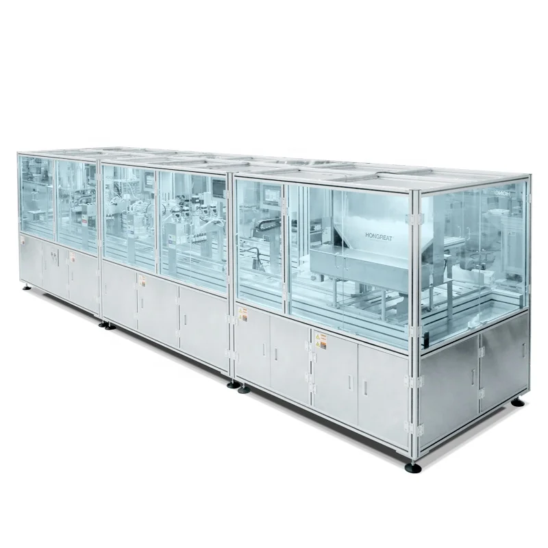 Hongreat Vacuum Blood Collection Tube Production Line Assembly Machine ...