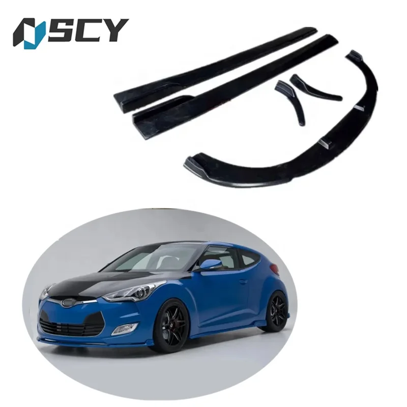 For Hyundai Veloster body kit 2011-2013 Veloster car body kit Front lip ...
